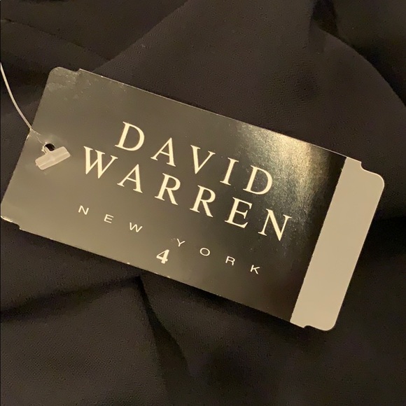 David Warren | Dresses | David Warren New York Beautiful Black Dress ...